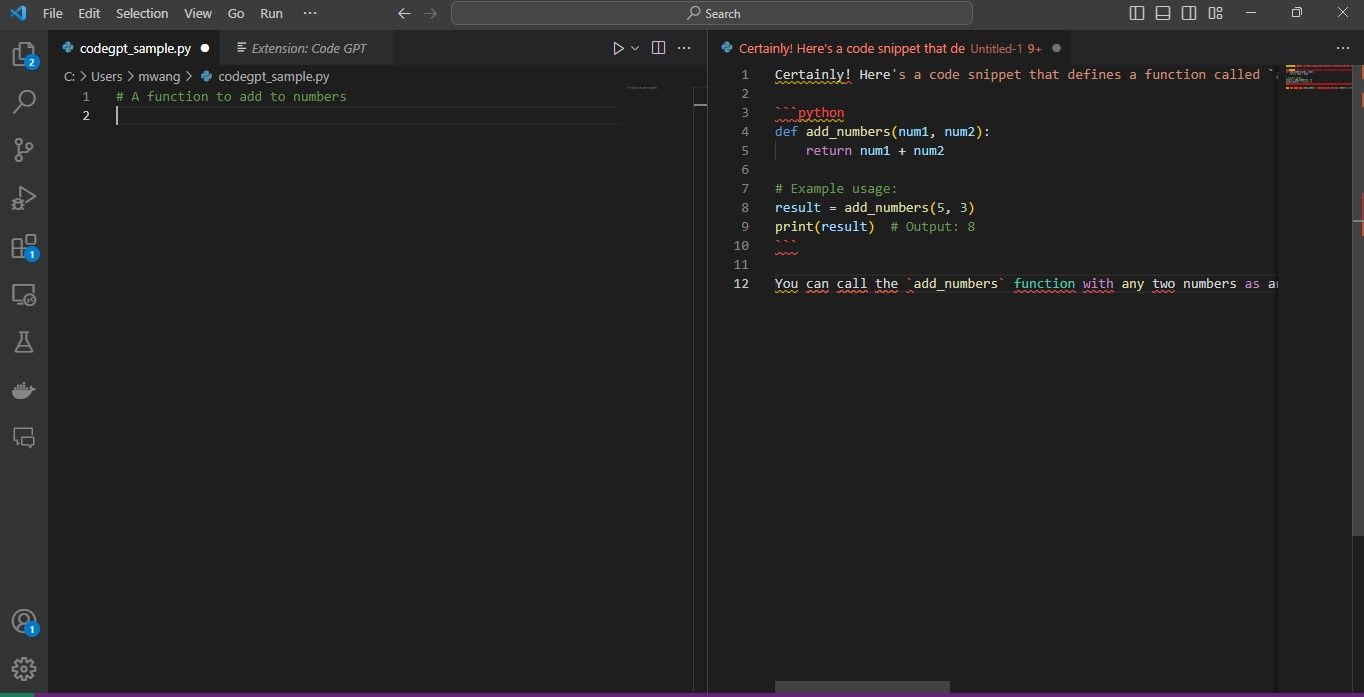 如何在 Vs Code 中安裝和使用 Codegpt All Things N